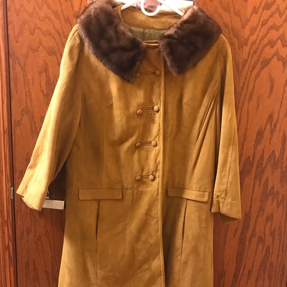 Highlander | Jackets & Coats | Vintage 96s Highlander Mink Suede Coat ...
